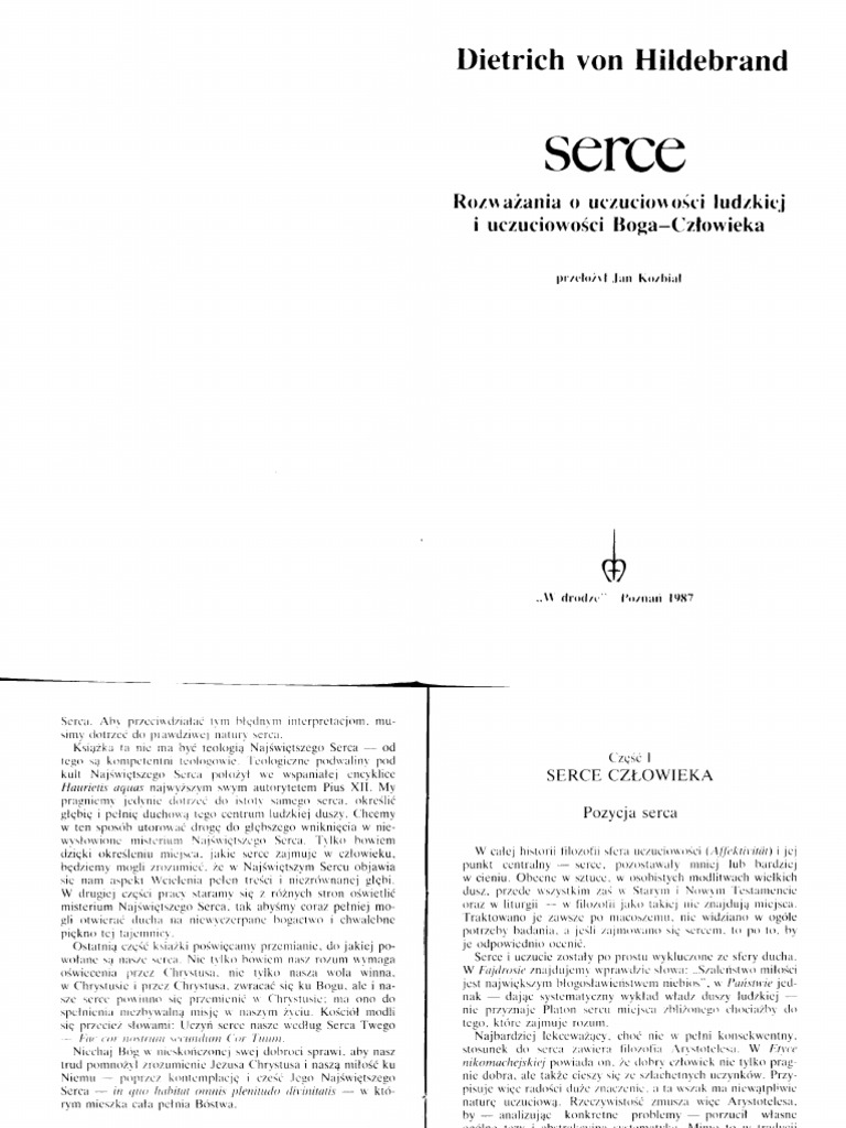 Hildebrand - Serce czlowieka | PDF