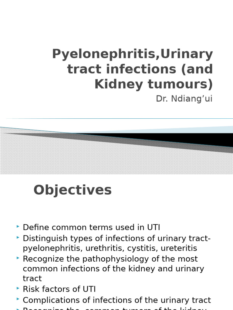 Pyelonephritis and Kidney Tumours | PDF | Urinary Tract Infection | Kidney