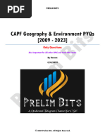 CAPF Paper 2 Toppers' Answers (2014-2023) | PDF