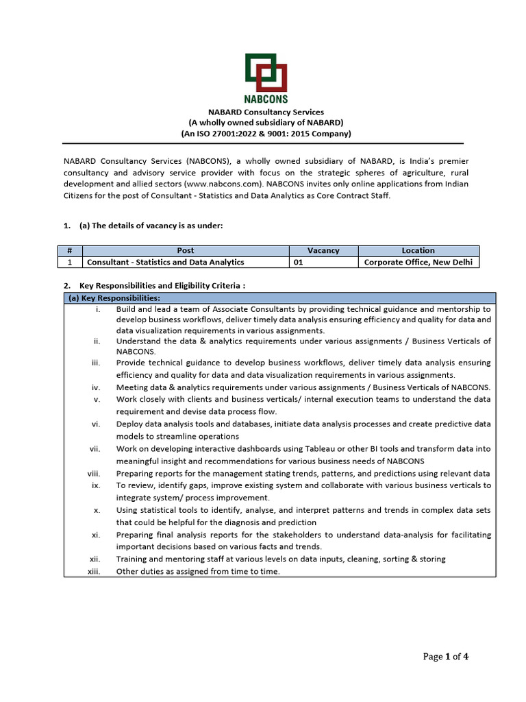 JD | PDF | Analytics | Data Analysis