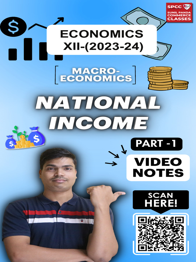 Economics Notes for Class 12 by Sunil Panda | PDF | Money | Banks