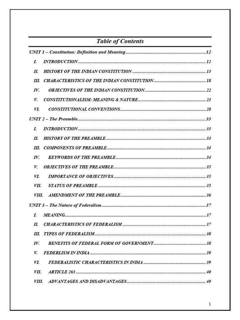 constitution final notes ALL | PDF | British Raj | Government