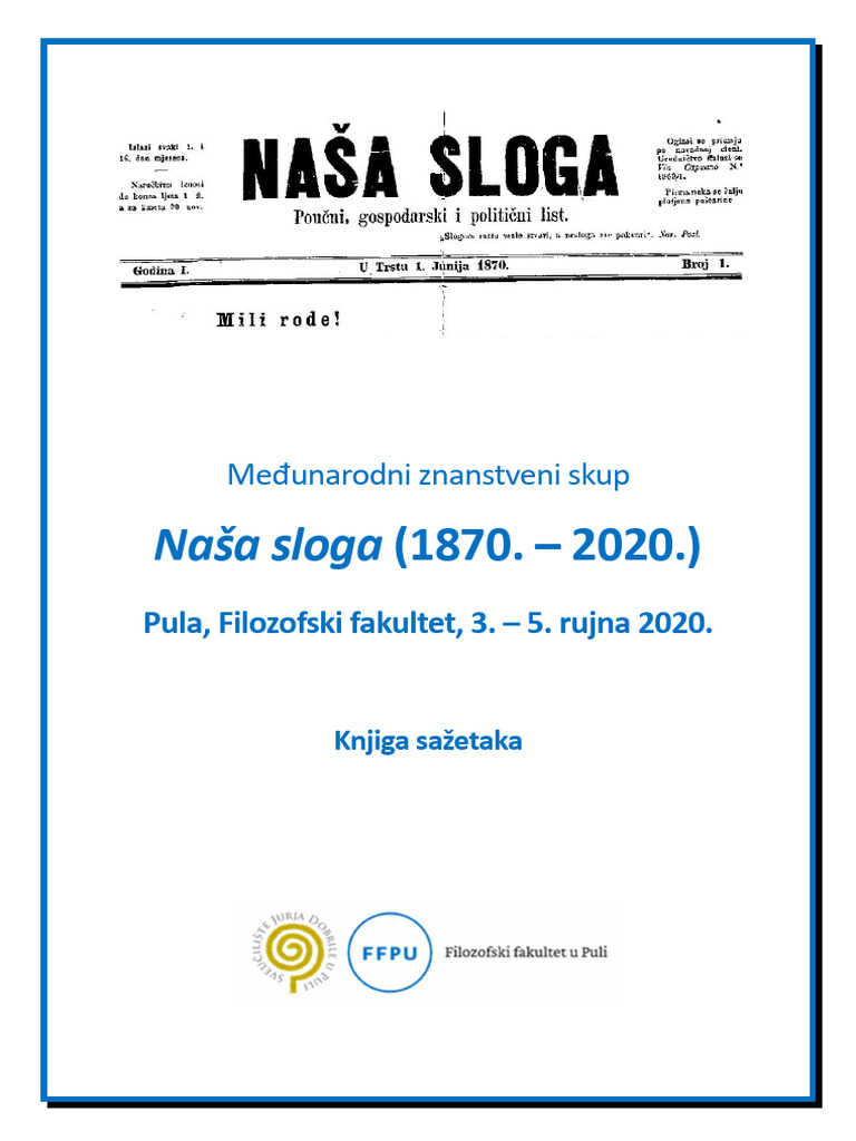 Nasa sloga_skup_Knjiga sazetaka | PDF