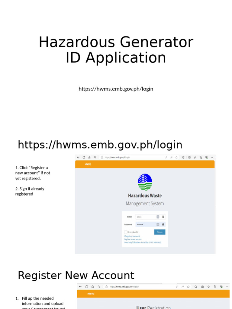 Hazardous Generator ID Application | PDF | Computing | Software