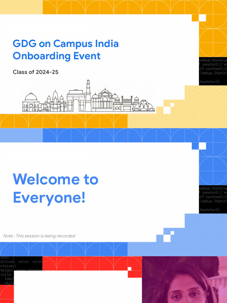 GDG On Campus India: Onboarding Guide | PDF