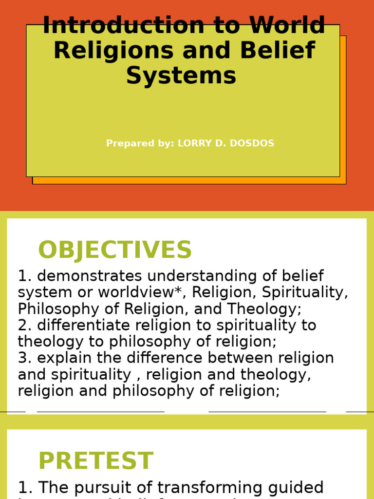1 Introduction To Religion | PDF | Prana | Psychological Attitude