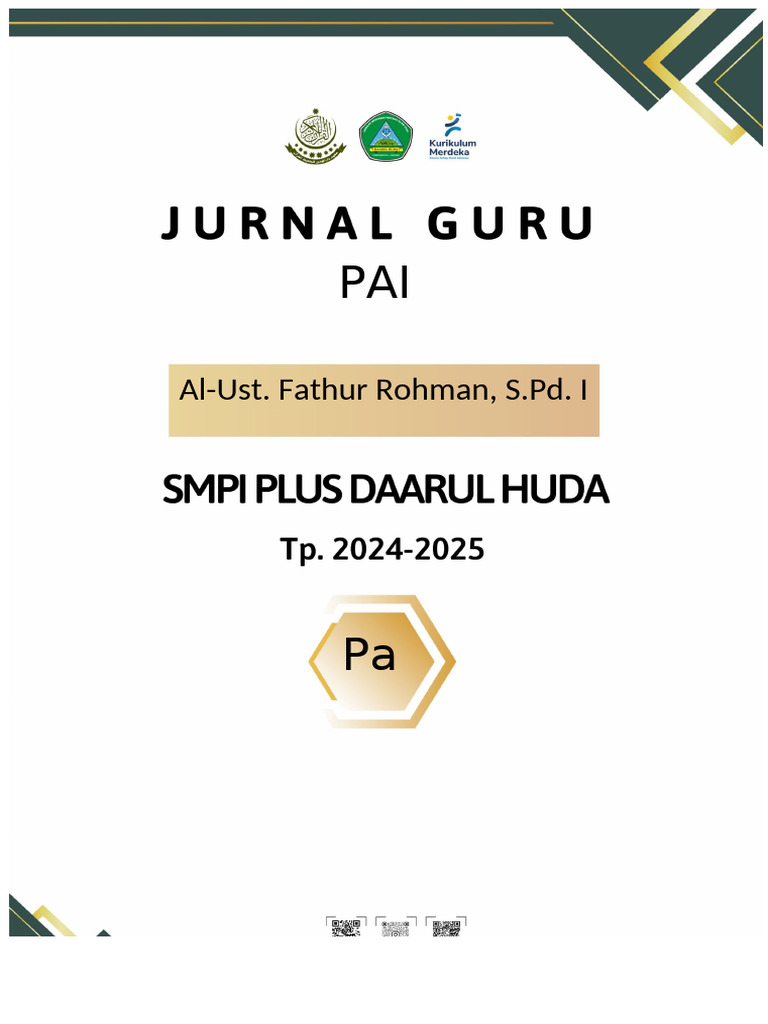 Cover Jurnal Guru | PDF