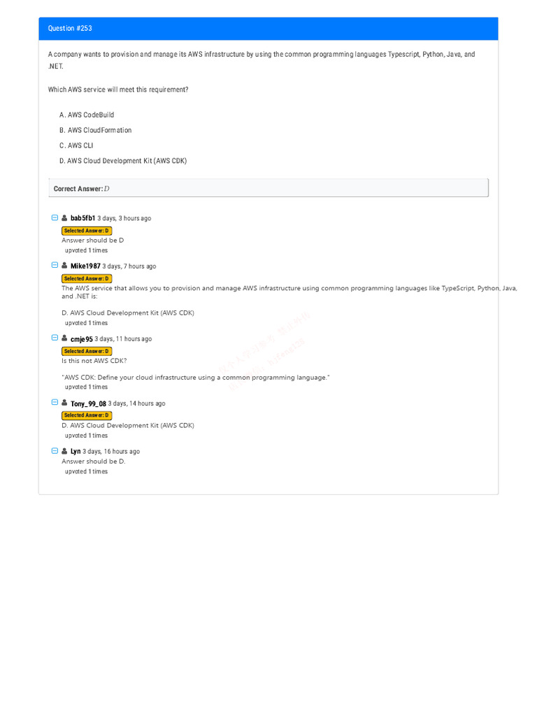 Aws Clf 125q | PDF | Amazon Web Services | Cloud Computing