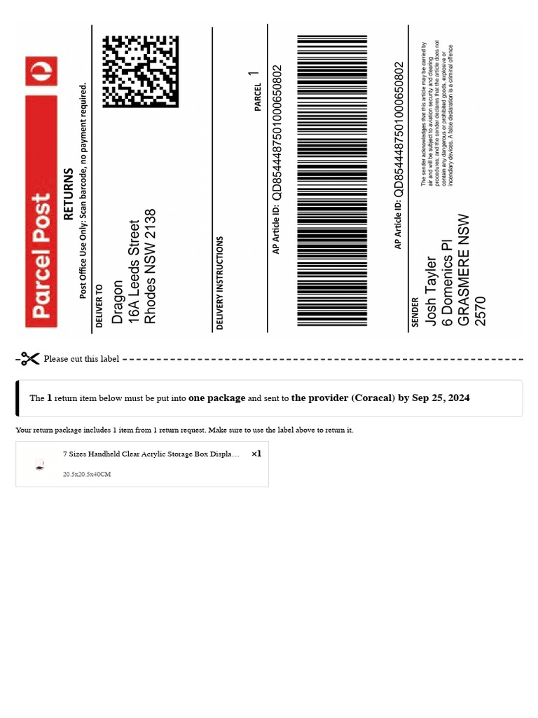 Return Details | PDF