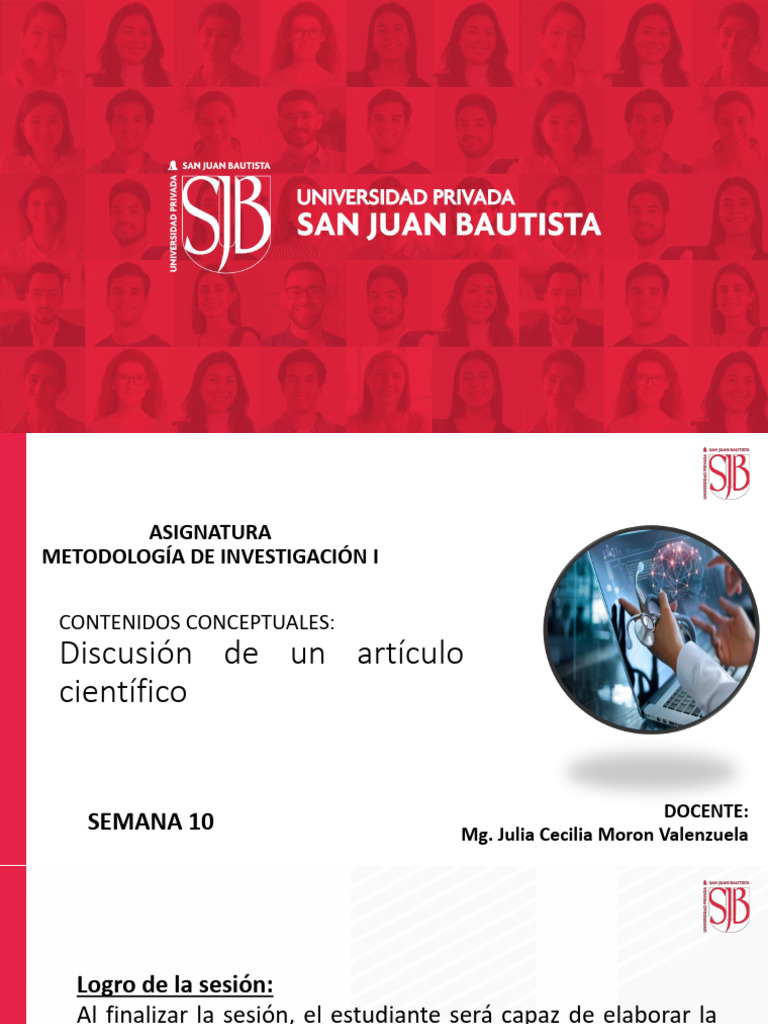 Discusión de Un Artículo Científico | PDF