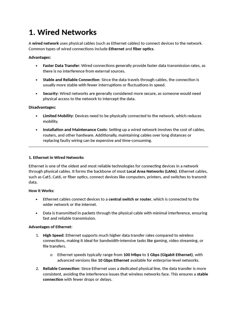 Wire and Wireless | PDF | Computer Network | Wi Fi