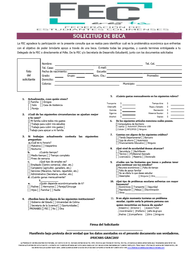 formato_solicitud_beca | PDF