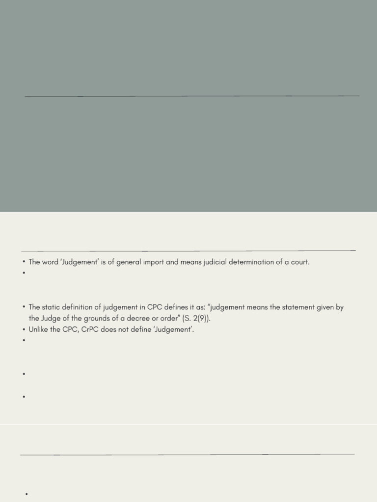 Judgement Writing Rules | PDF | Judgment (Law) | Justice