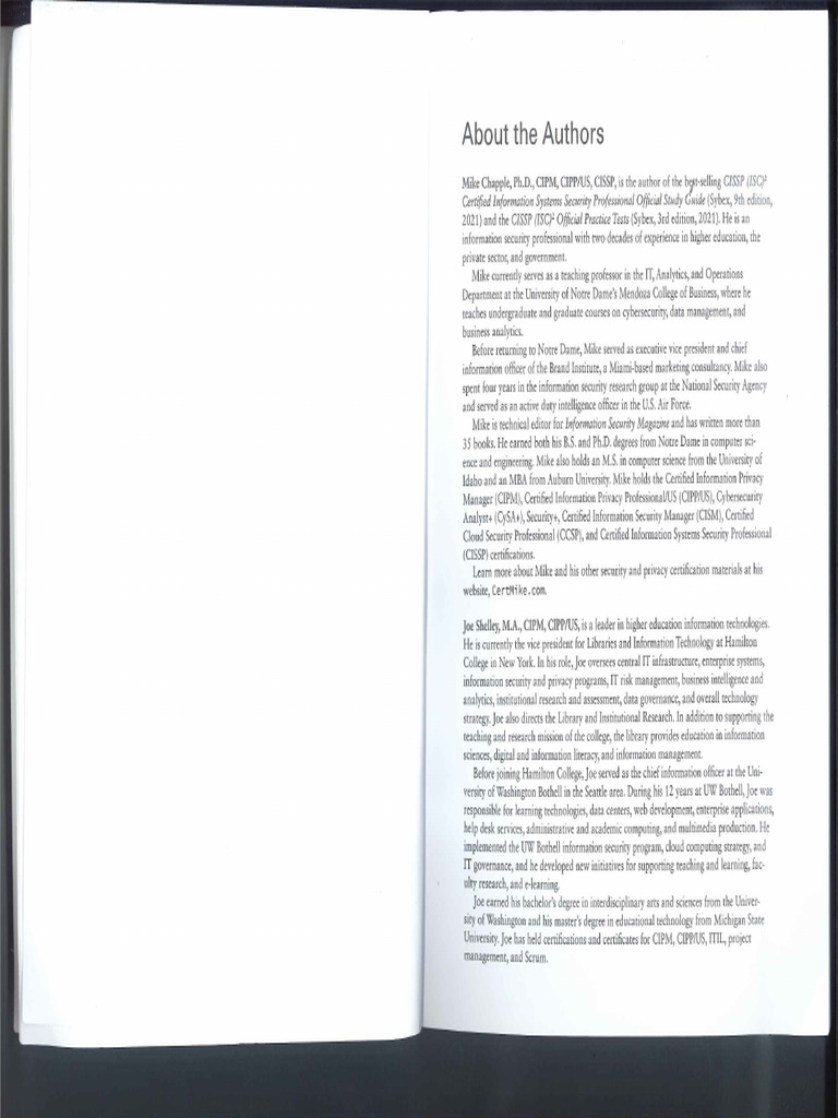 CIPM Book - Part 1 | PDF