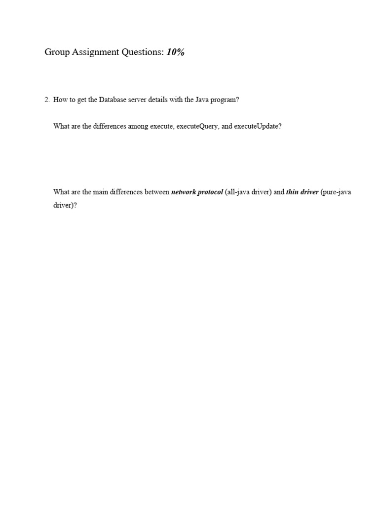 Assignment - I - 2024-2025 | PDF