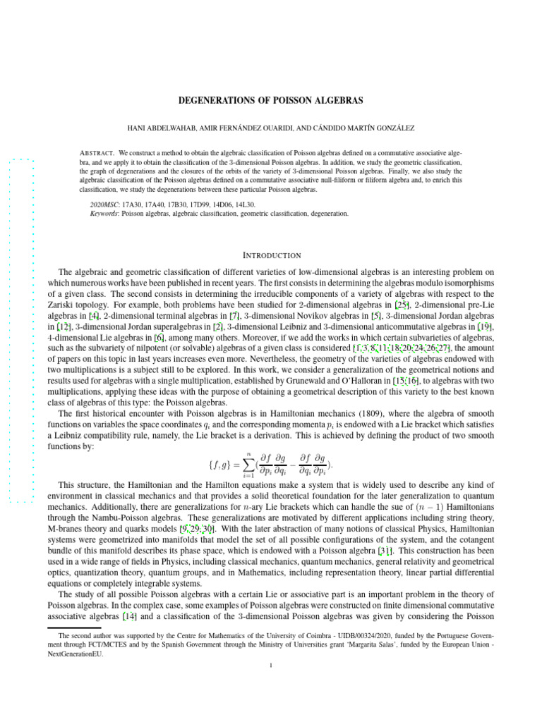 Посмотри вот это | PDF | Hamiltonian Mechanics | Abstract Algebra
