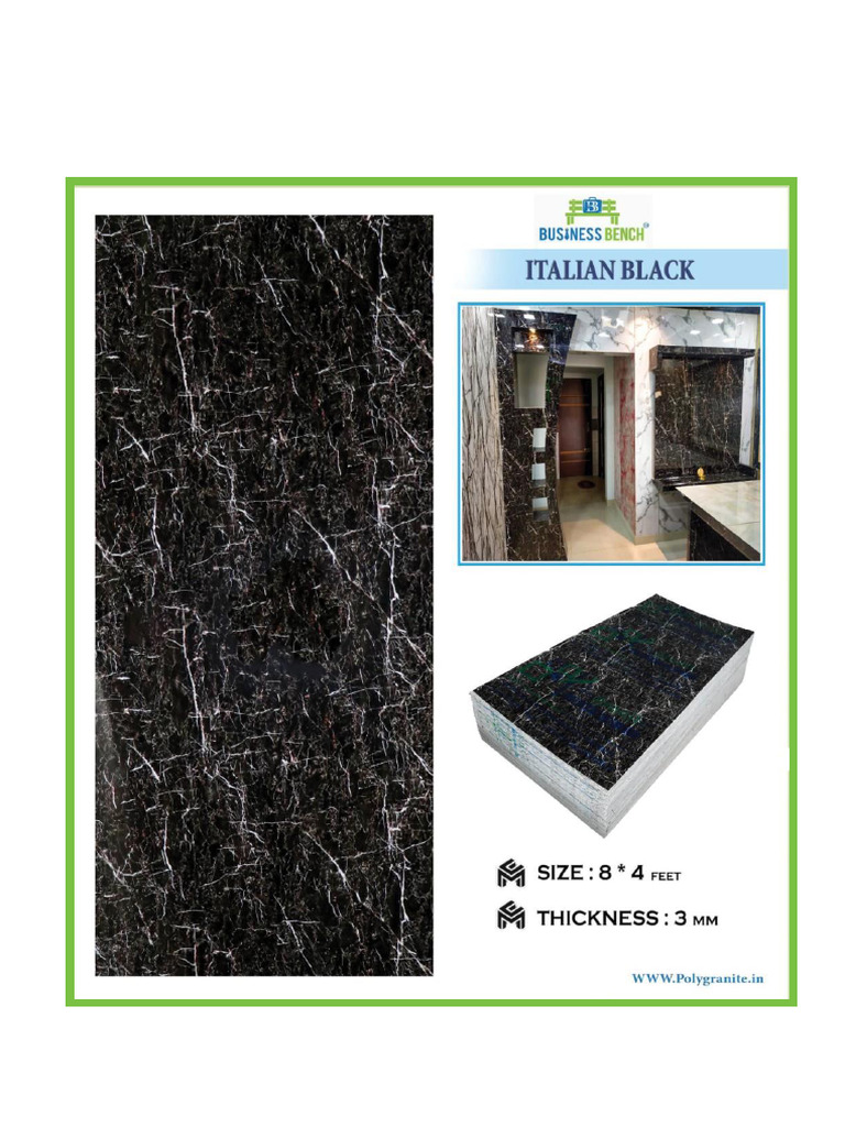 Polygranite Sheets | PDF