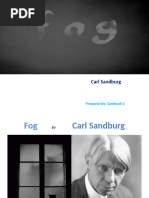 Fog Class 10 English Poem 8 | PDF | Fog | Poetry