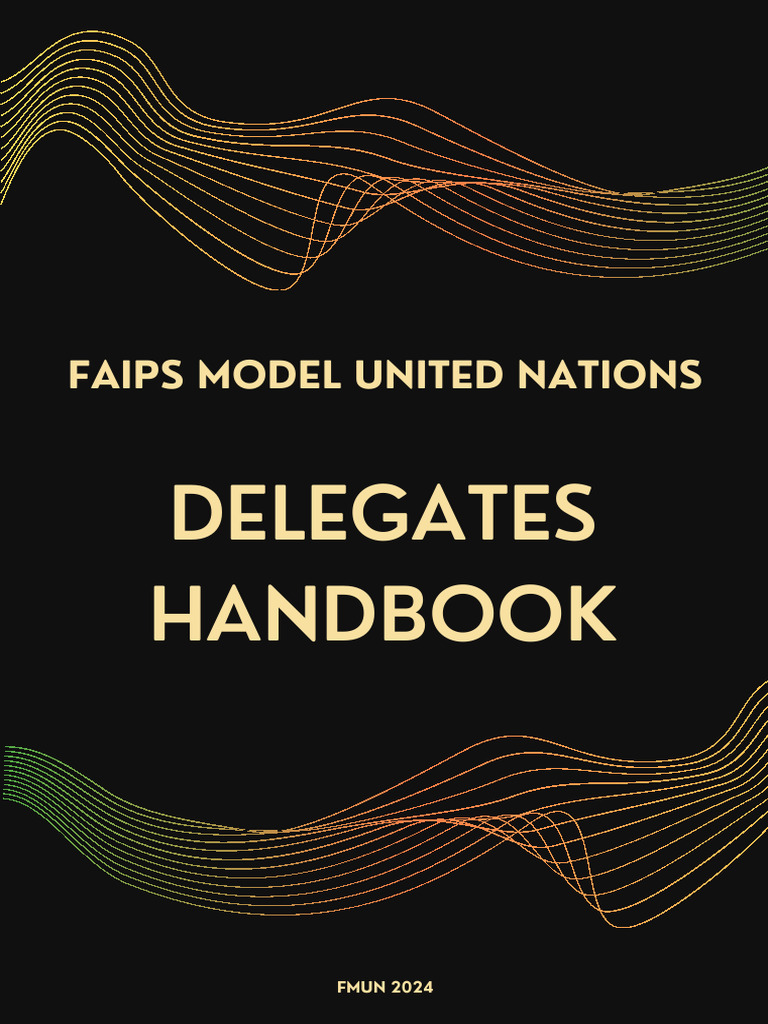 Delegate's Handbook (General) | PDF | Committee | Meetings
