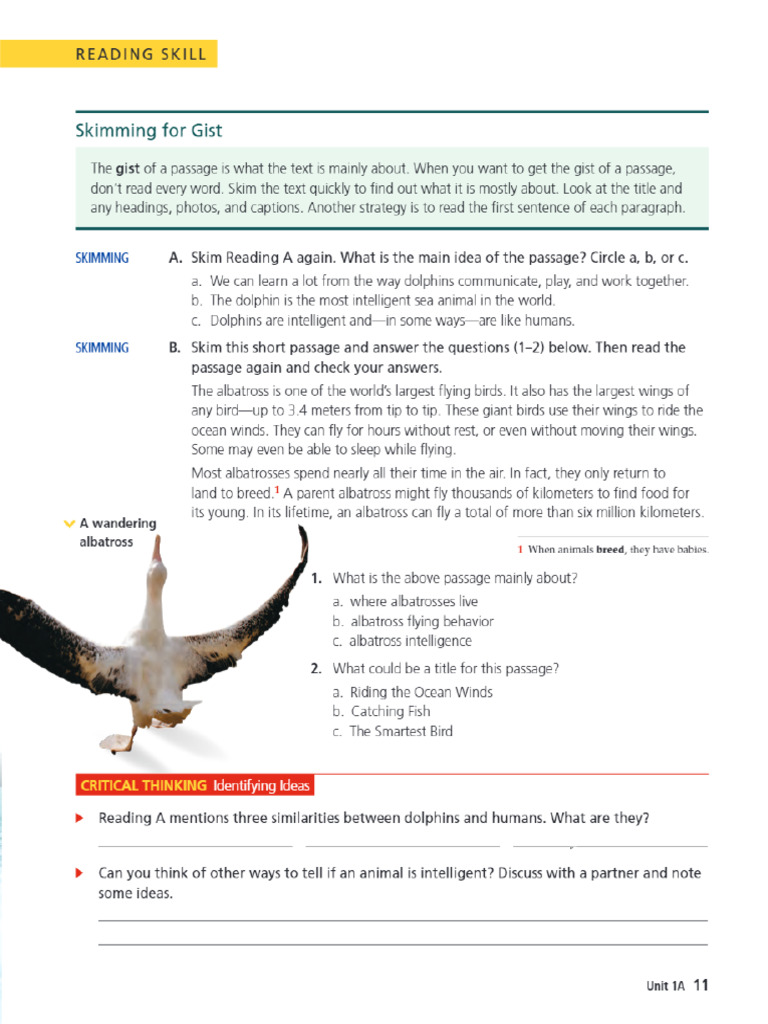 Reading Explorer 1 (Third Edition) (Paul Macintyre David Bohlke) - 11 | PDF