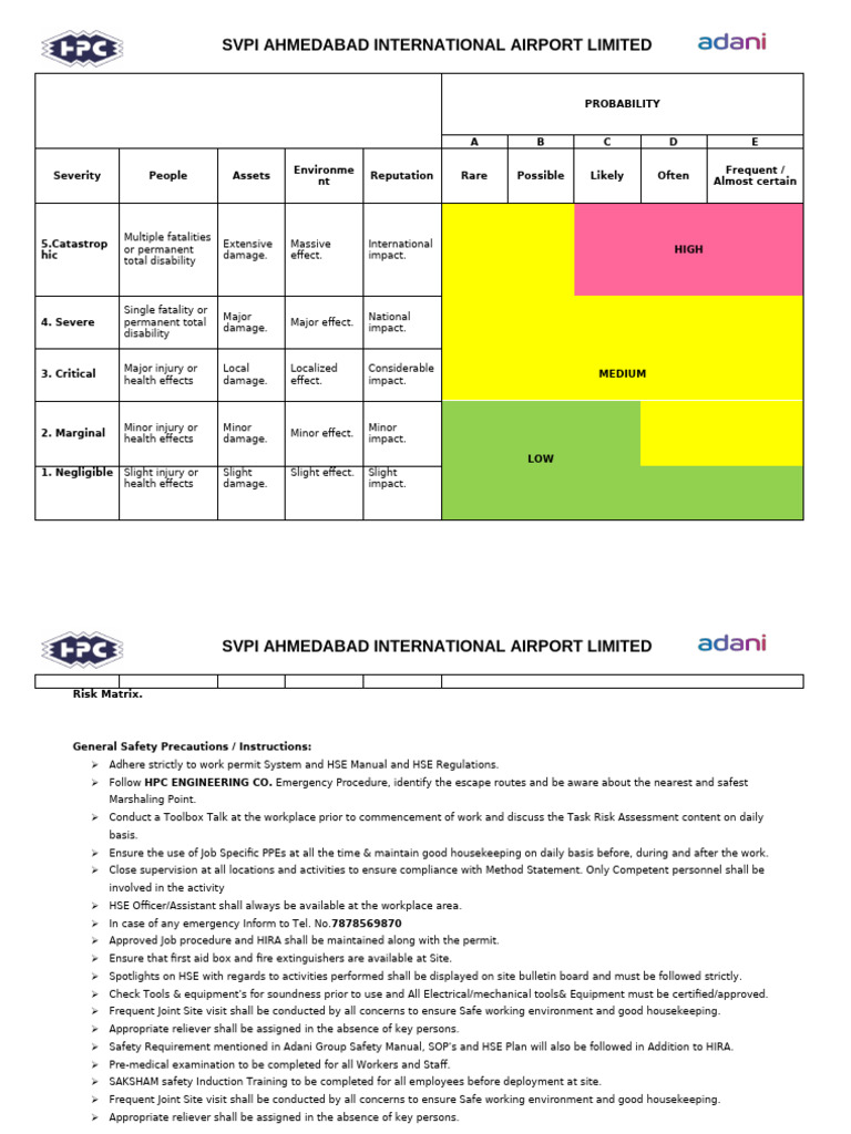Hira Utility Work | PDF | Crane (Machine) | Personal Protective Equipment