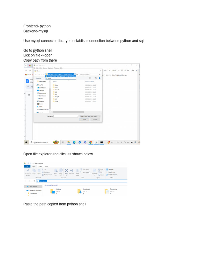 Establishing Connectivity | PDF