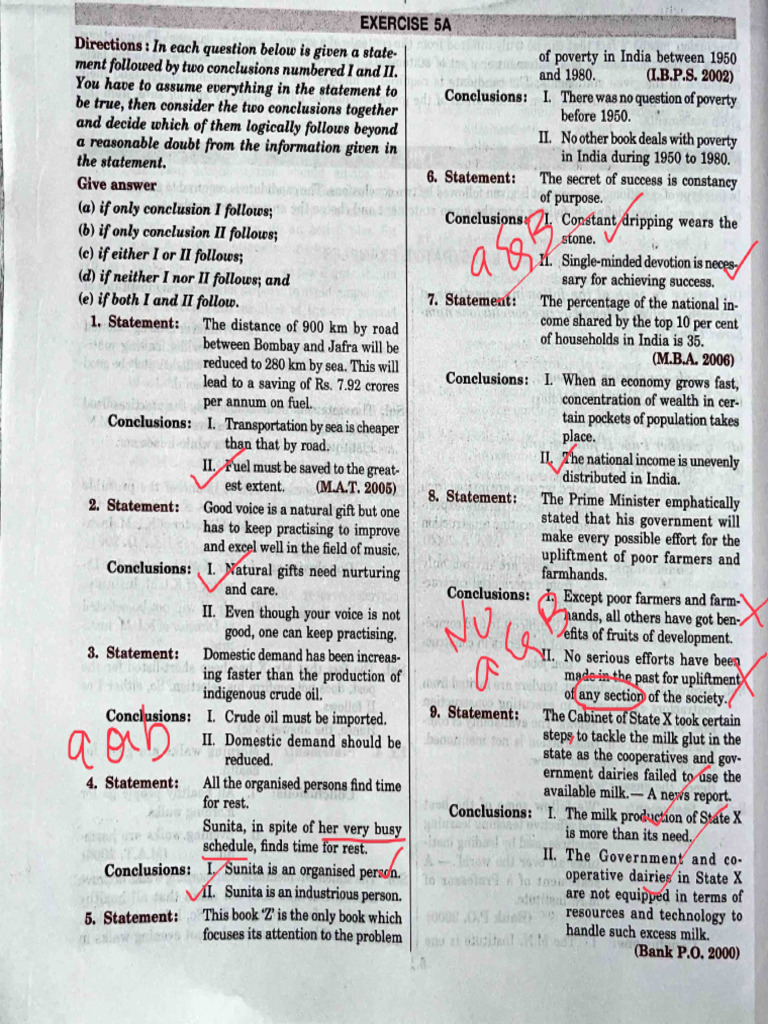 Statement - Conclusion | PDF