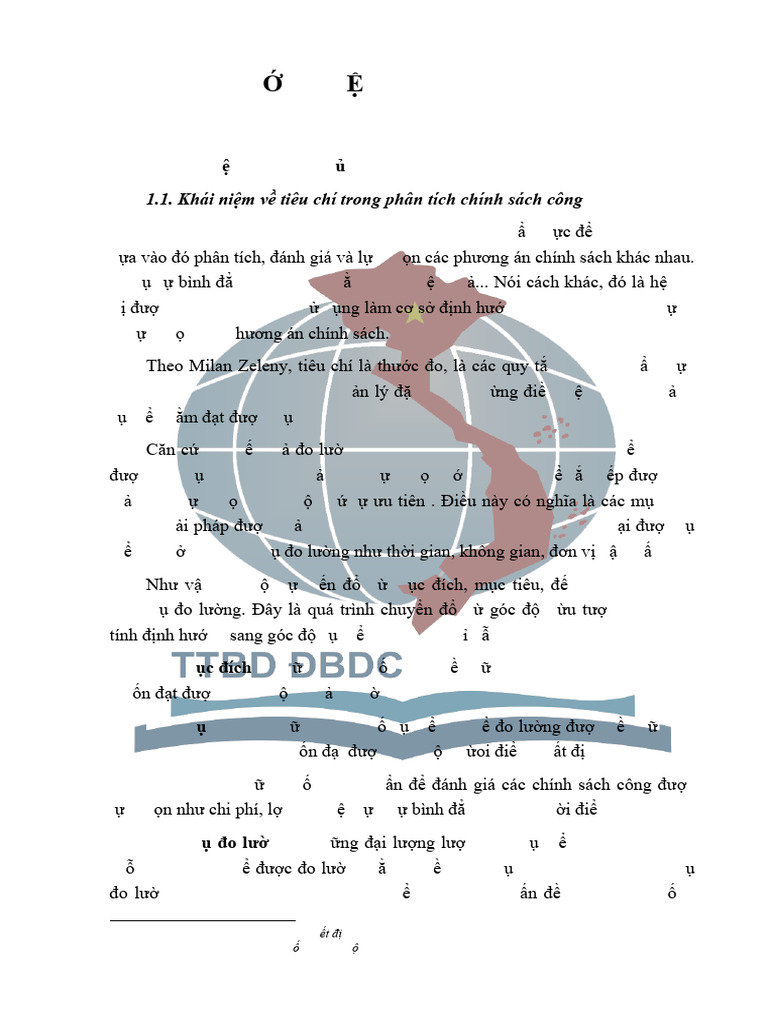 1 - Gioi Thieu Ve Tieu Chi Trong Phan Tich Chinh Sach Cong | PDF