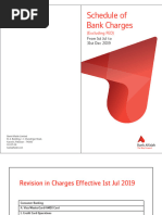 NBK Fees and Charges Overview | PDF | Cheque | Debit Card