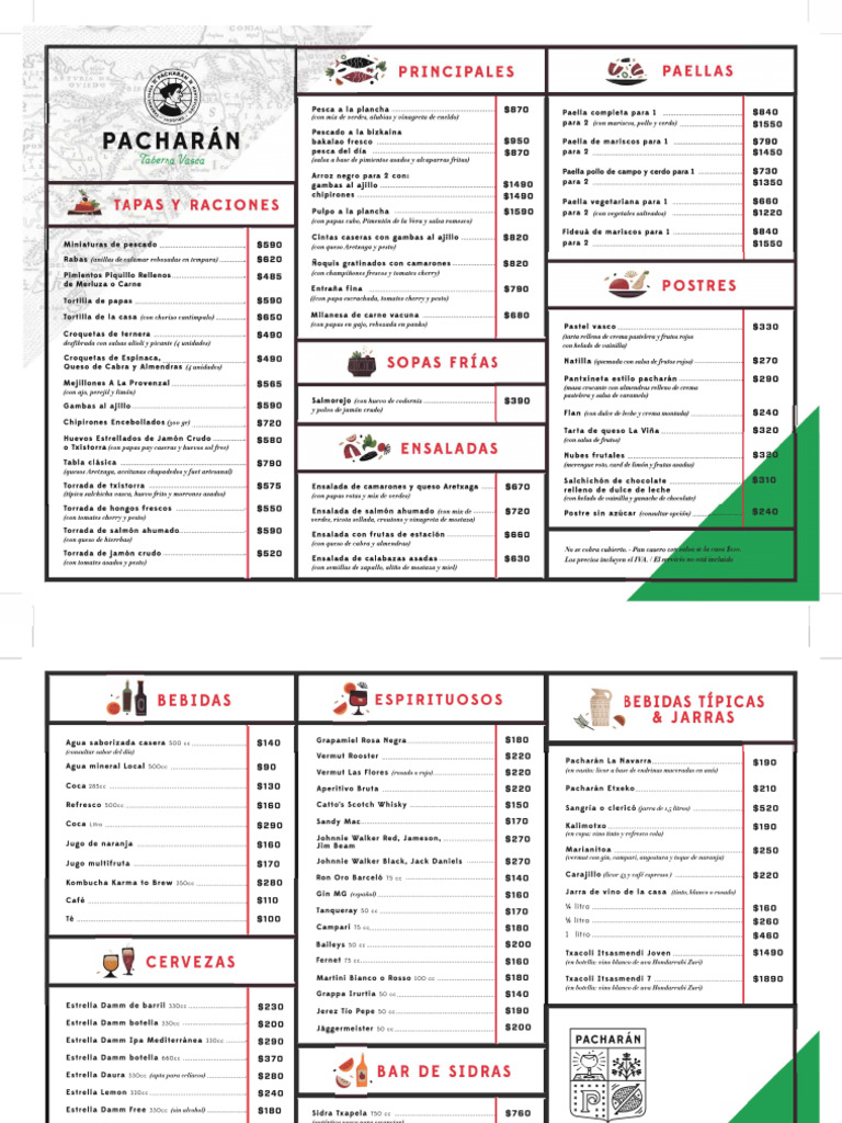 Menu Dic 2024 | PDF