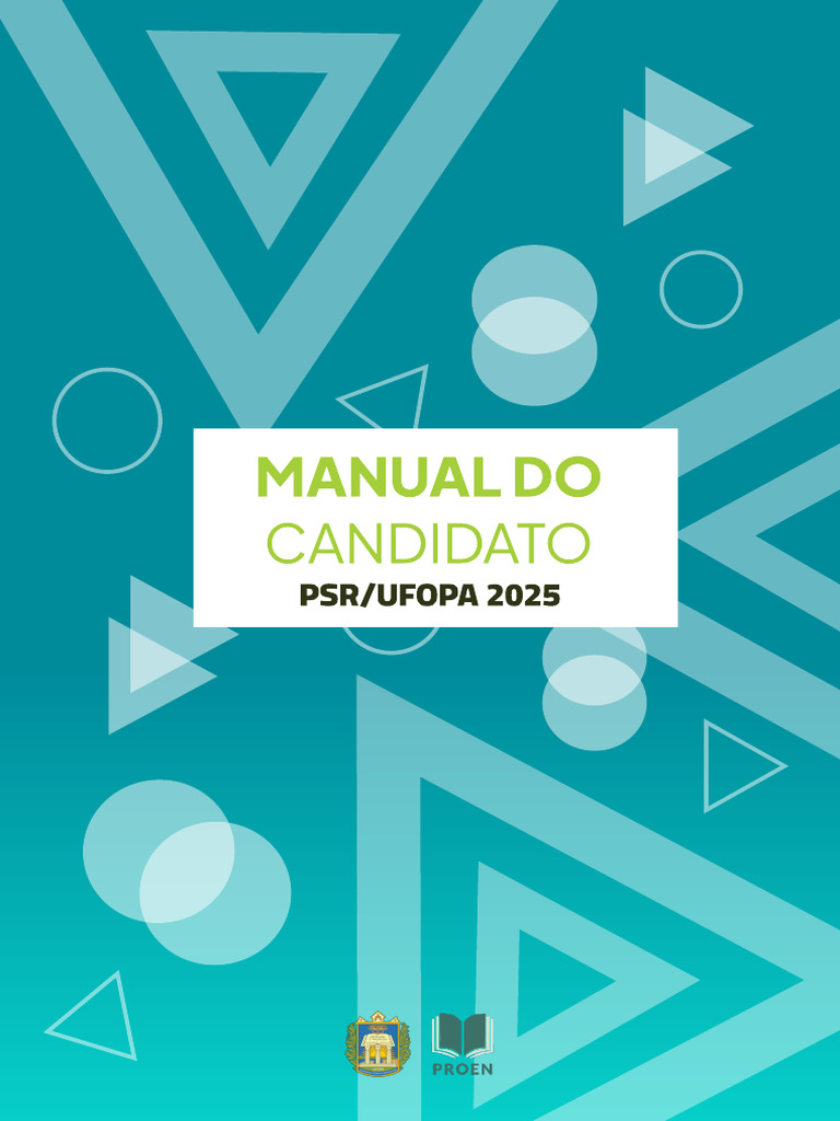 Manual do Candidato PSR/UFOPA 2025 | PDF
