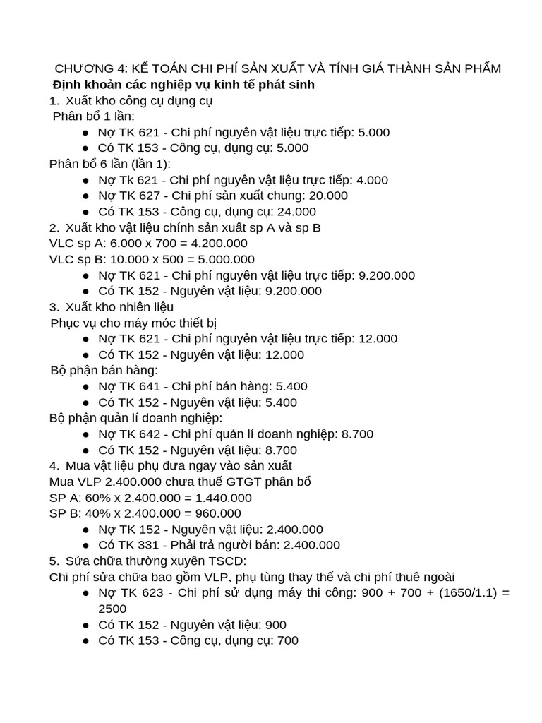 KTTC_CHƯƠNG 4 | PDF