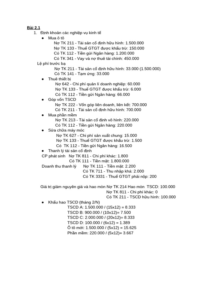 KTTC - Chương 2 | PDF