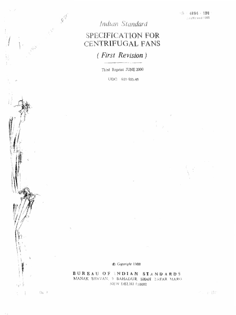 Is 4894 Standard | PDF | Pressure | Insulator (Electricity)