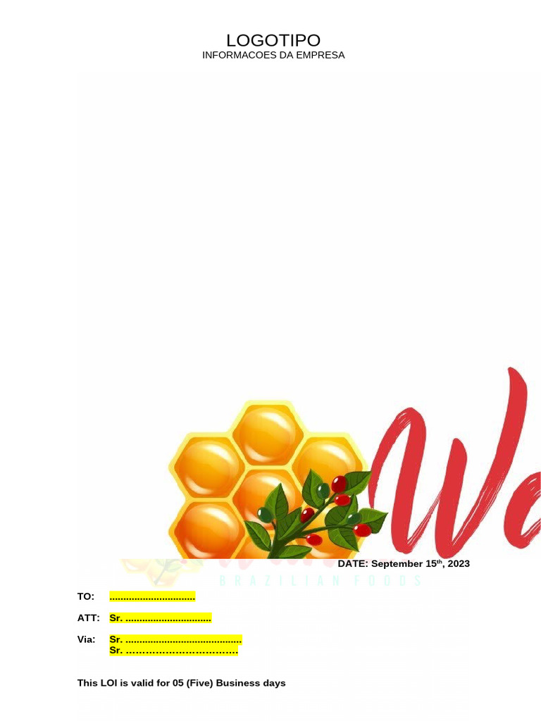 Modelo de Loi Cinco Dias | PDF