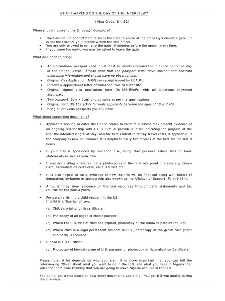 B1 B2(Business Tourist) | Travel Visa | Permanent Residence (United States)