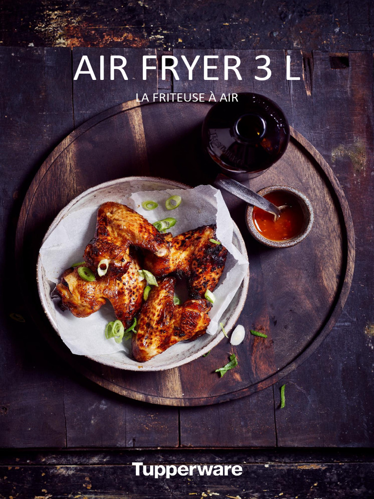 TUPPERWARE - AIR FRYER 3L - Livret recettes (photos originales) | PDF ...