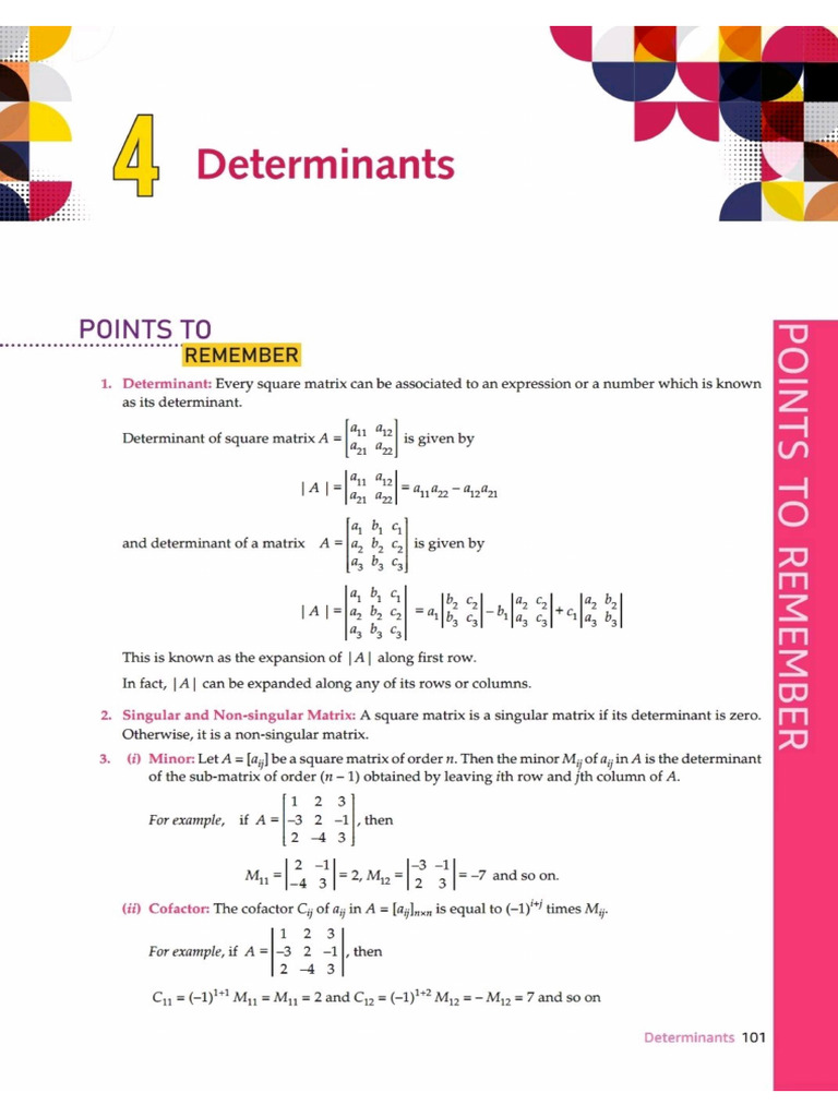 Determinants | PDF