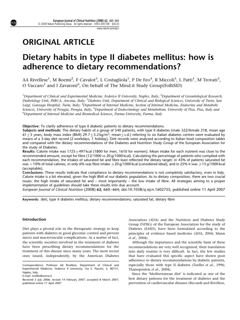 BÀI BÁO 2.3 | PDF | Fat | Diabetes