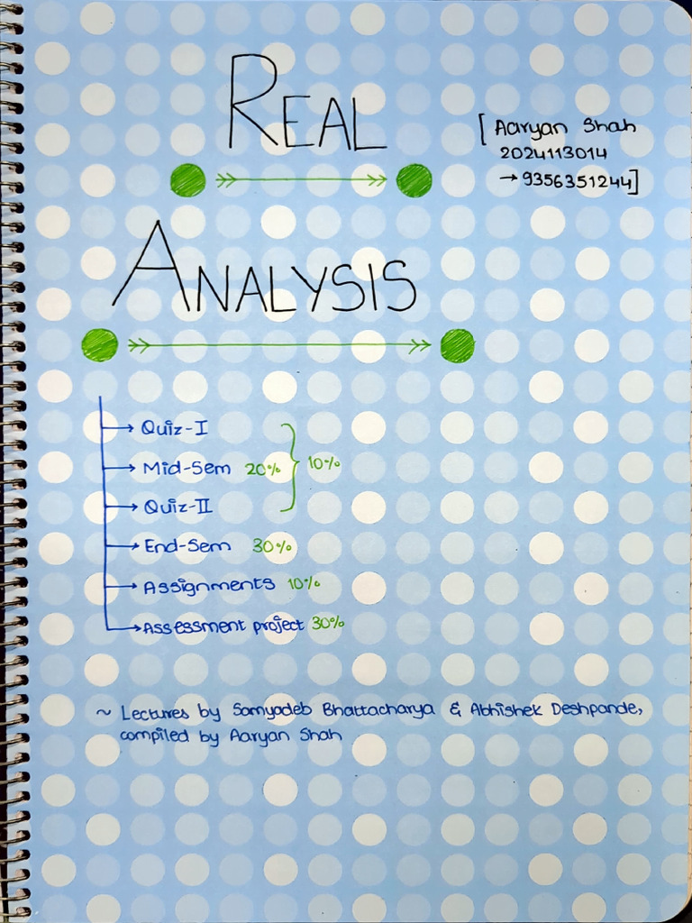 Real Analysis 2 | PDF