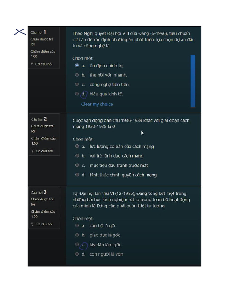Đề thi Cuối kì_Lịch sử Đảng Cộng Sản Việt Nam_SP1039_(DT_HK211) | PDF