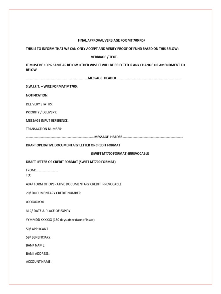 Buyer DLC Verbiage | PDF | Letter Of Credit | Financial Services