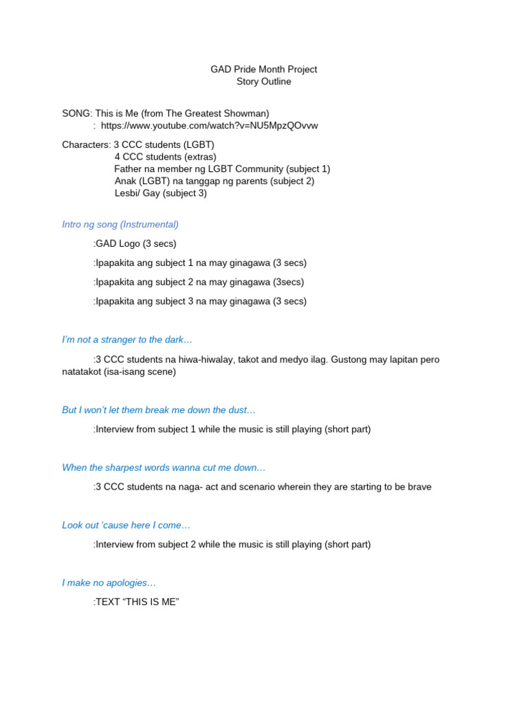 GAD Pride Month Project | PDF
