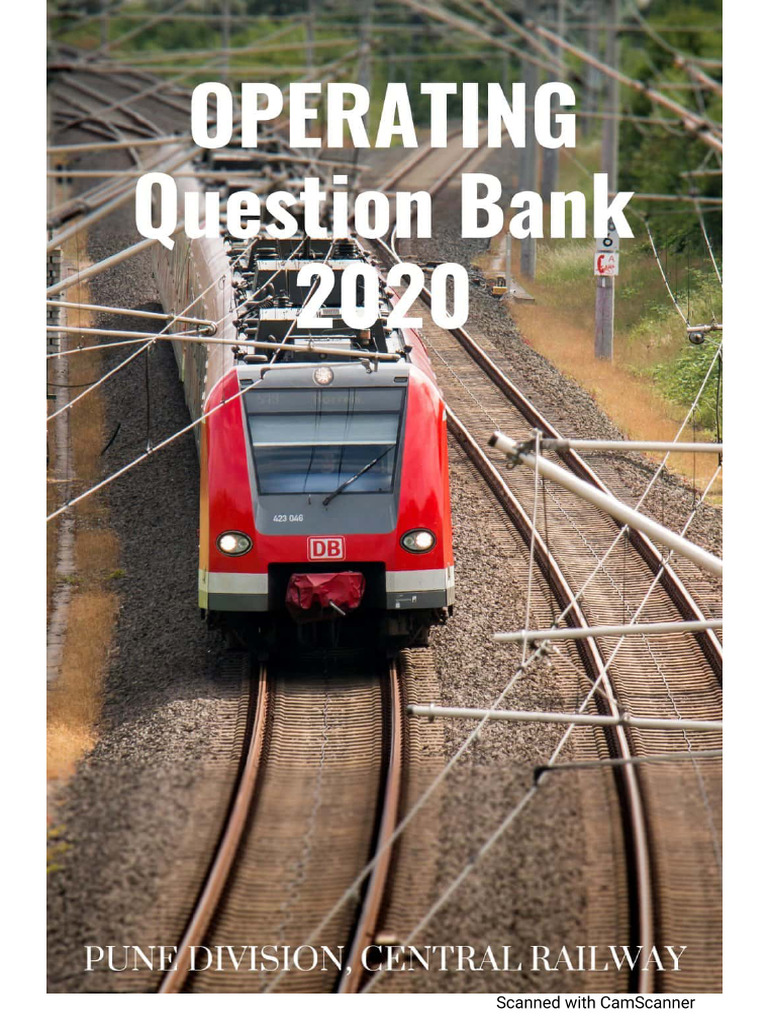 Operating Deptt QB 2020 | PDF