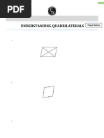 Quadrilateral Properties Summary Sheet | PDF