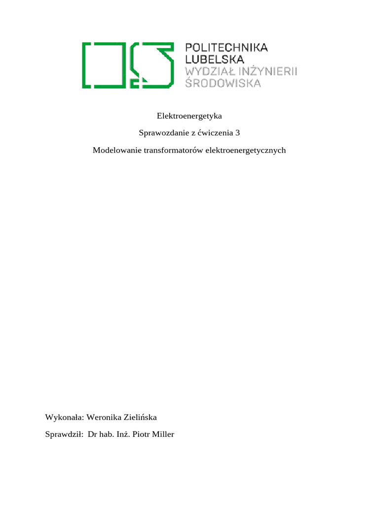 Sprawozdanie 3 | PDF