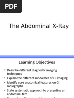 Abdominal X-Ray Interpretation Guide | PDF | Medical Specialties | Anatomy