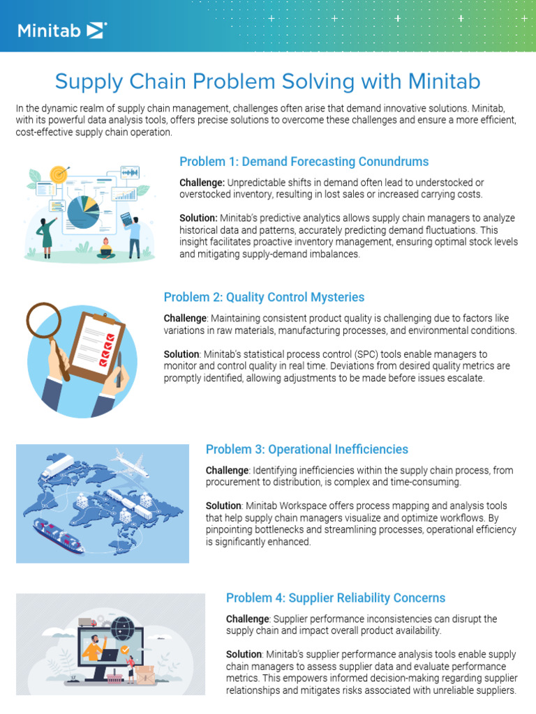 Supplychain-ProblemSolving-onepager | PDF | Supply Chain | Supply Chain ...