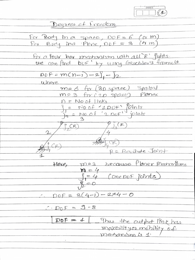 DoF of Robot | PDF