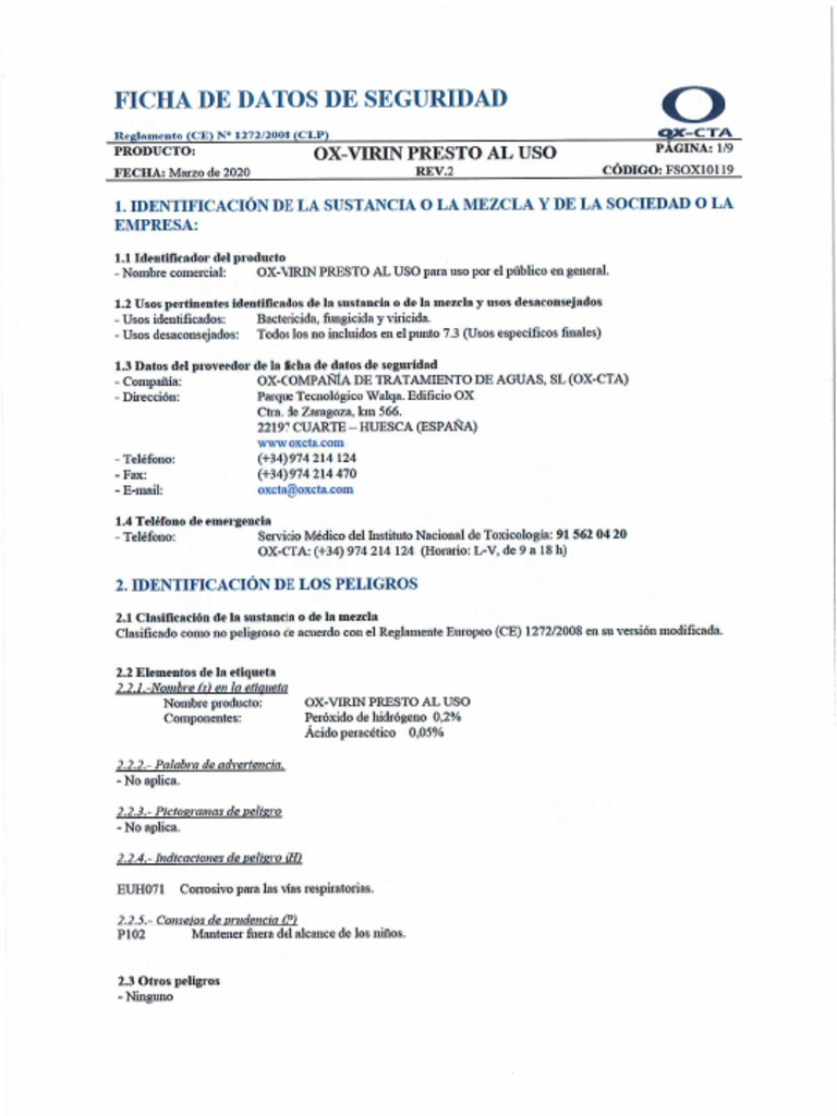 Ox Virin HDs | PDF